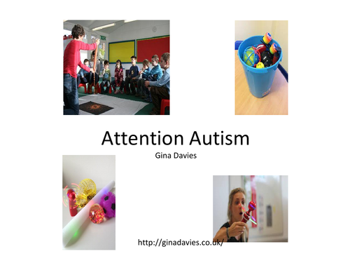 Attention Autism Training Gina Davis power point | Teaching Resources