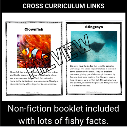 The Rainbow Fish Thematic Book Unit - Reading, Writing, Math and more ...
