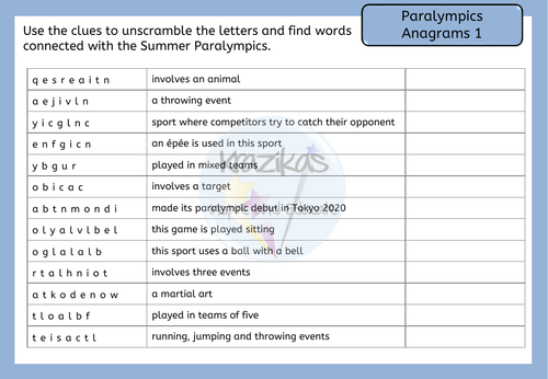 The Paralympic Games Puzzle Pack | Teaching Resources