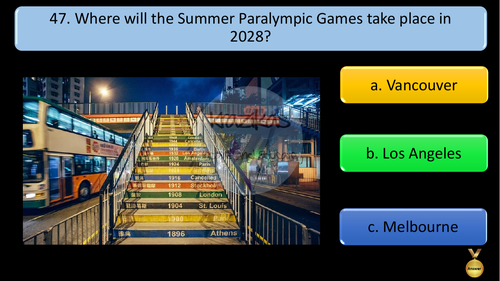 Paralympic Games Quiz | Teaching Resources