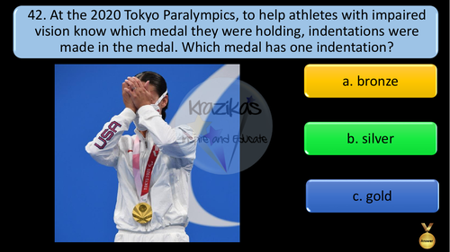 Paralympic Games Quiz | Teaching Resources