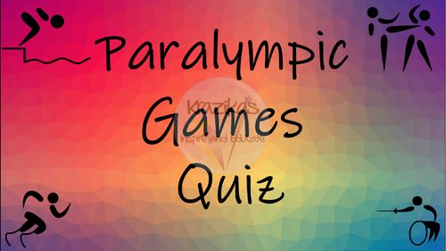 Paralympic Games Quiz | Teaching Resources