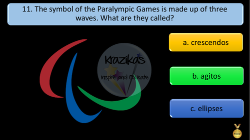 Paralympic Games Quiz | Teaching Resources