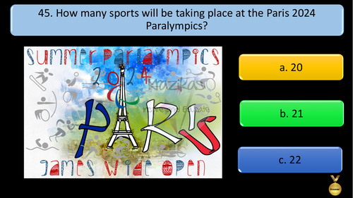 Paralympic Games Quiz | Teaching Resources