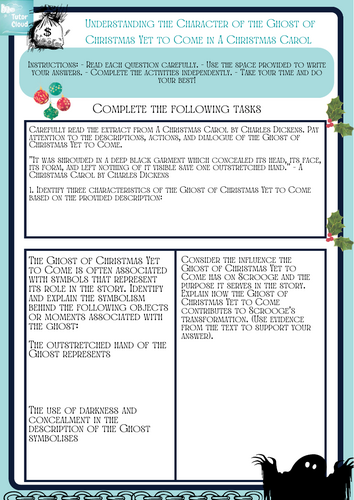 A Christmas Carol by Charles Dickens Bundle | Teaching Resources