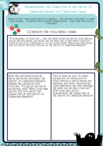 A Christmas Carol by Charles Dickens Bundle | Teaching Resources