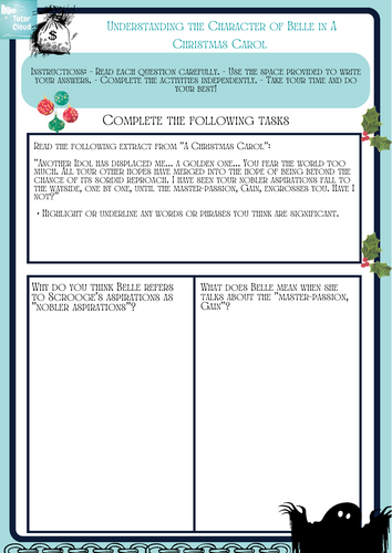 A Christmas Carol By Charles Dickens Bundle Teaching Resources