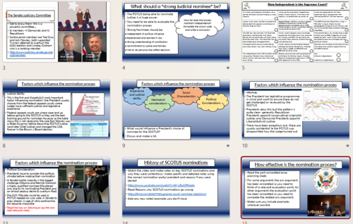 The Supreme Court Nomination Process | Teaching Resources