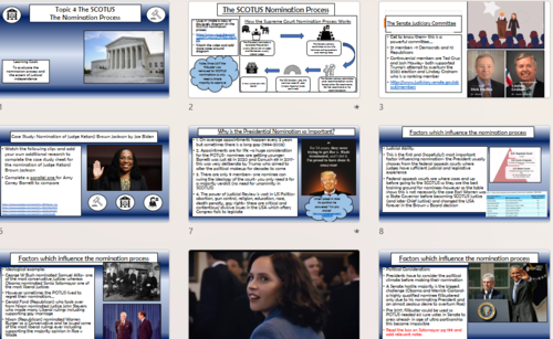 The Supreme Court Nomination Process | Teaching Resources