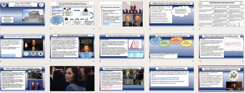 The Supreme Court Nomination Process | Teaching Resources