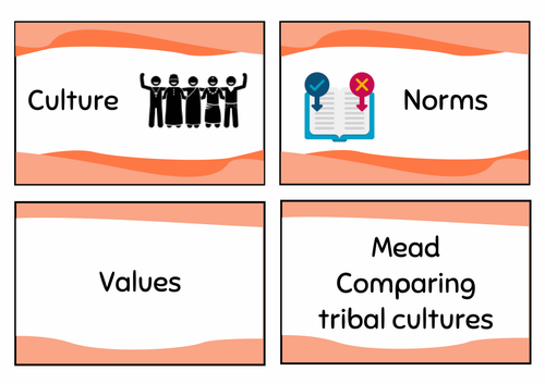 FLASH CARDS Socialisation culture and identity OCR SOCIOLOGY | Teaching ...