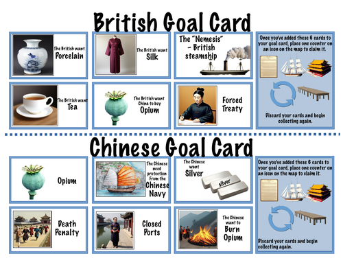 Chinese Dynasty Board Game #10 - The Qing: Opium Wars (social studies ...