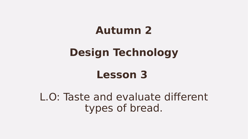 D.T- Food Technology Making sandwiches/midday meals (full unit planning ...