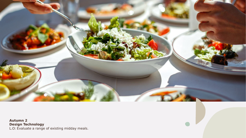 D.T- Food Technology Making sandwiches/midday meals (full unit planning ...