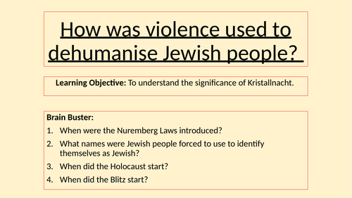 Holocaust Unit | Teaching Resources
