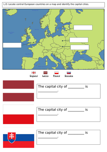 Central/Eastern Europe Geography unit KS2 | Teaching Resources