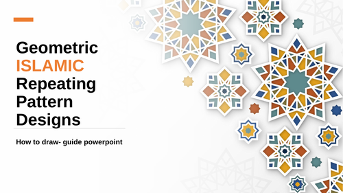 Geometric Islamic repeating Pattern Design | Teaching Resources