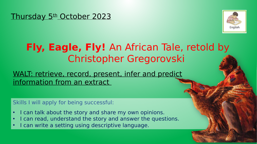 Fly, Eagle, Fly! retold by Christopher Gregorowski - Poetry writing ...