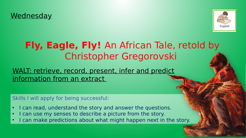 Fly, Eagle, Fly! retold by Christopher Gregorowski - Poetry writing ...