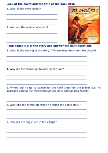 Fly, Eagle, Fly! retold by Christopher Gregorowski - Poetry writing ...