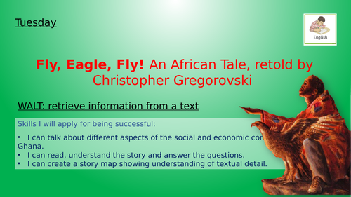 Fly, Eagle, Fly! retold by Christopher Gregorowski - Poetry writing ...