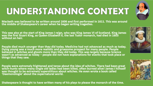 Macbeth - Whole Class Reading Session! | Teaching Resources