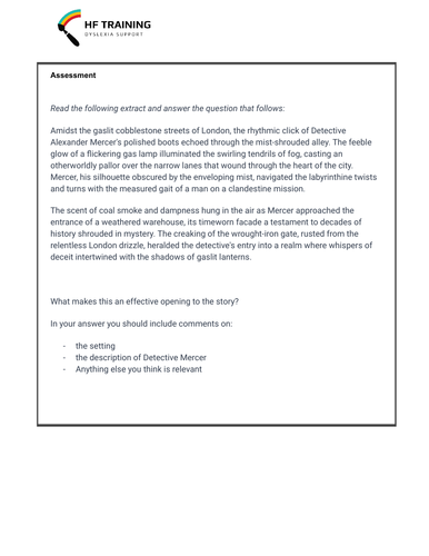 GCSE, Reading-Response Course - SEN and ESL | Teaching Resources