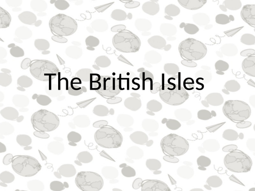 Geography Afternoon British Isles Ks1 | Teaching Resources