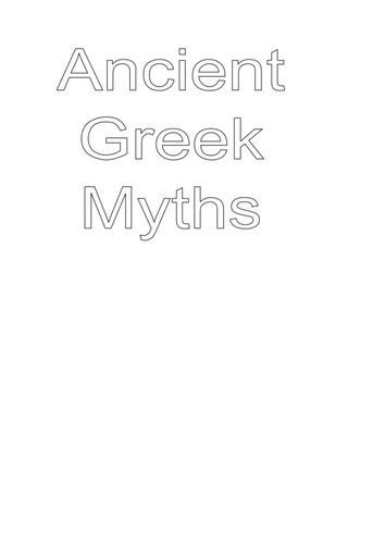 Ancient Greece Myths Features Analysis KS2 | Teaching Resources