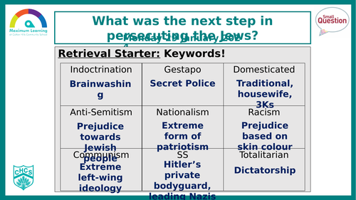 AQA History: Germany 1890-1945 | Teaching Resources