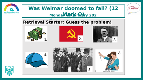 AQA History: Germany 1890-1945 | Teaching Resources