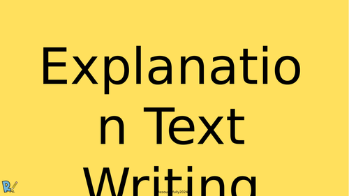 Years 3 and 4 Explanation Text Writing | Teaching Resources