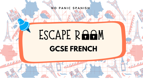 GCSE French Taster Lesson | Escape Room | Teaching Resources