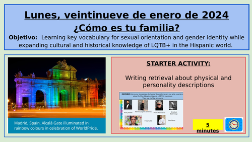 Gender neutral Spanish/ Inclusive Spanish/ LGBTQ+ | Teaching Resources