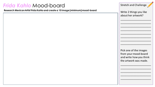 Frida Kahlo Cover Lesson Activities | Teaching Resources