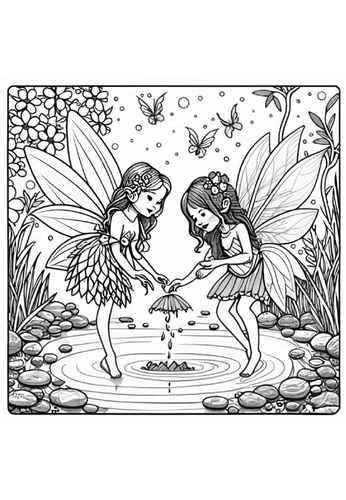 23 A4 Fairy Themed Colouring / Coloring Sheets, Pages / Mindfulness ...
