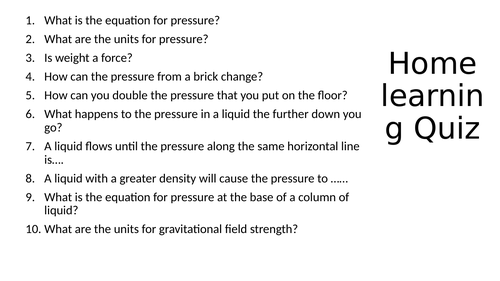 P11.3 Atmospheric pressure | Teaching Resources