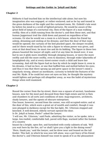 Jekyll and Hyde Exam Preparation | Teaching Resources