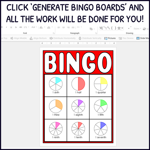 FREE SAMPLE Personal Use Bingo Generator - Bingo Creator - PC and Mac ...