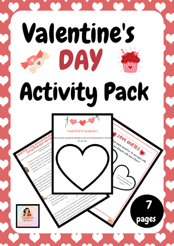 Valentine's Day Activity Pack | Teaching Resources