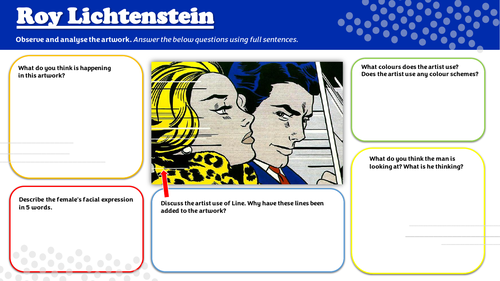 Cover work_Pop Art Activities | Teaching Resources