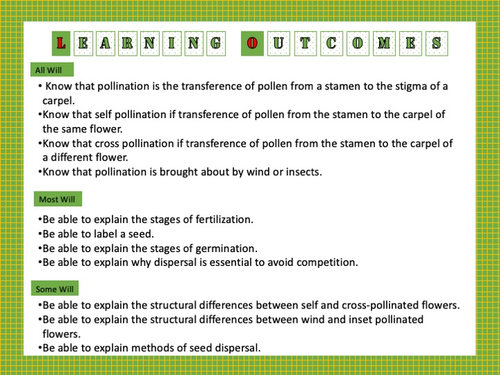 Life Cycle of the Plant From Pollination to Germination Explained KS3 ...