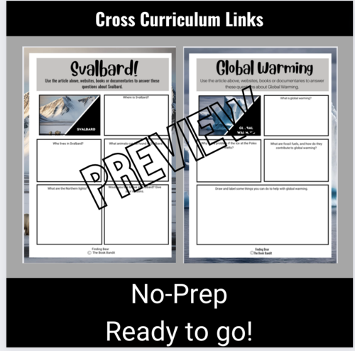 FINDING BEAR Novel Study and Reading Comprehension Activities ...