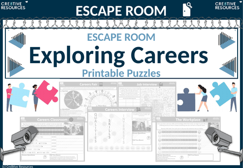 Exploring Careers Escape Room | Teaching Resources