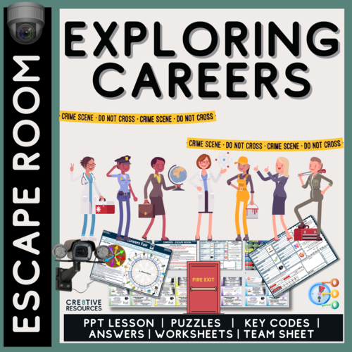 Exploring Careers Escape Room | Teaching Resources