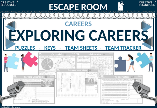Exploring Careers Escape Room | Teaching Resources