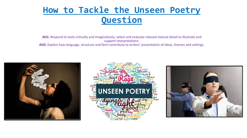 Unseen Poetry Practice | Teaching Resources