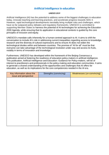 Impact of Technology (Global Perspectives) | Teaching Resources