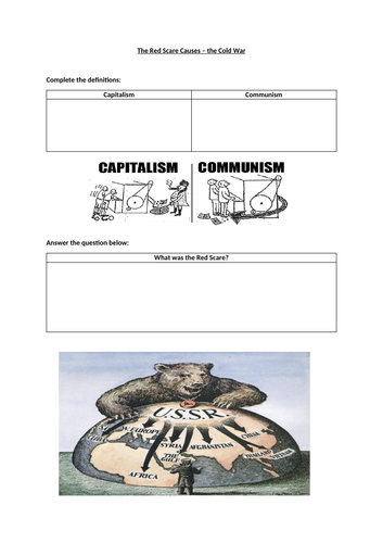 The Red Scare Causes - The Cold War – Civil Rights in the USA,1945-74 ...