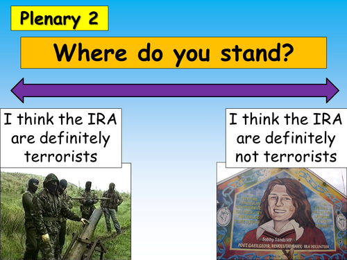 IRA Terrorism | Teaching Resources